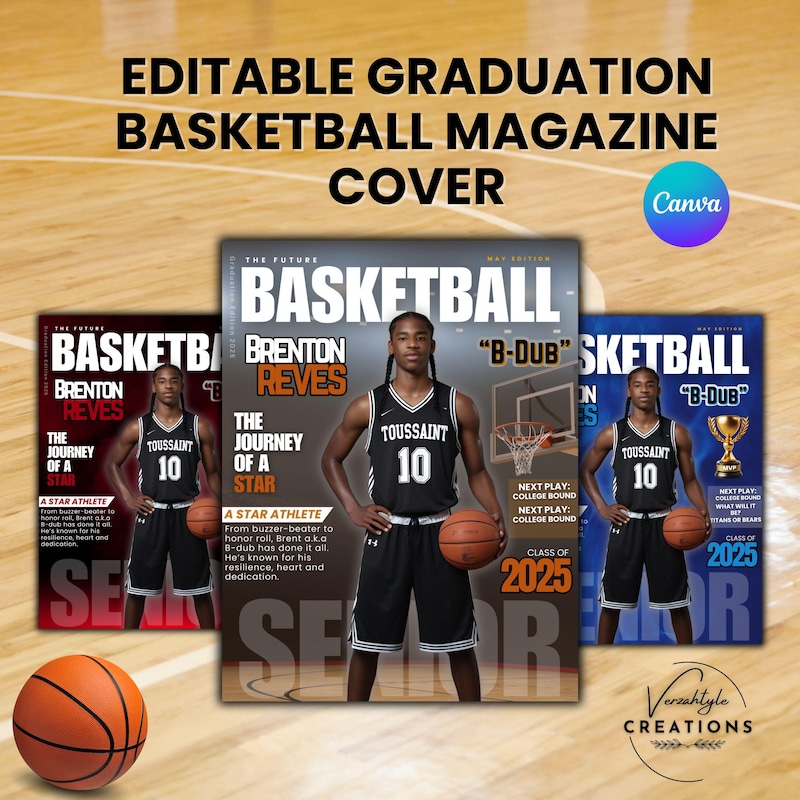 Basketball Magazine Party - Etsy
