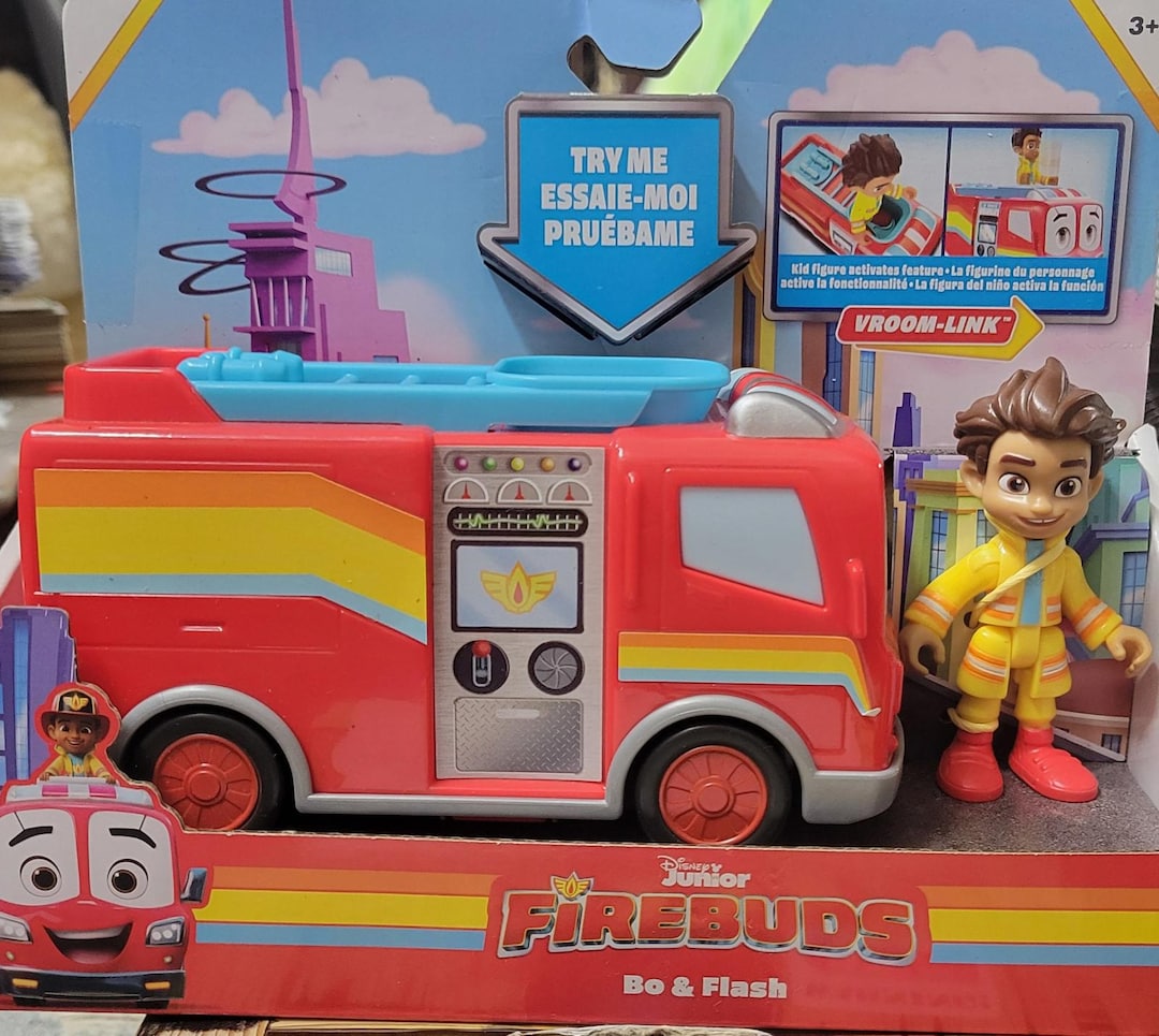 Disney Junior Firebuds Bo & Flash Toy Playset - Etsy