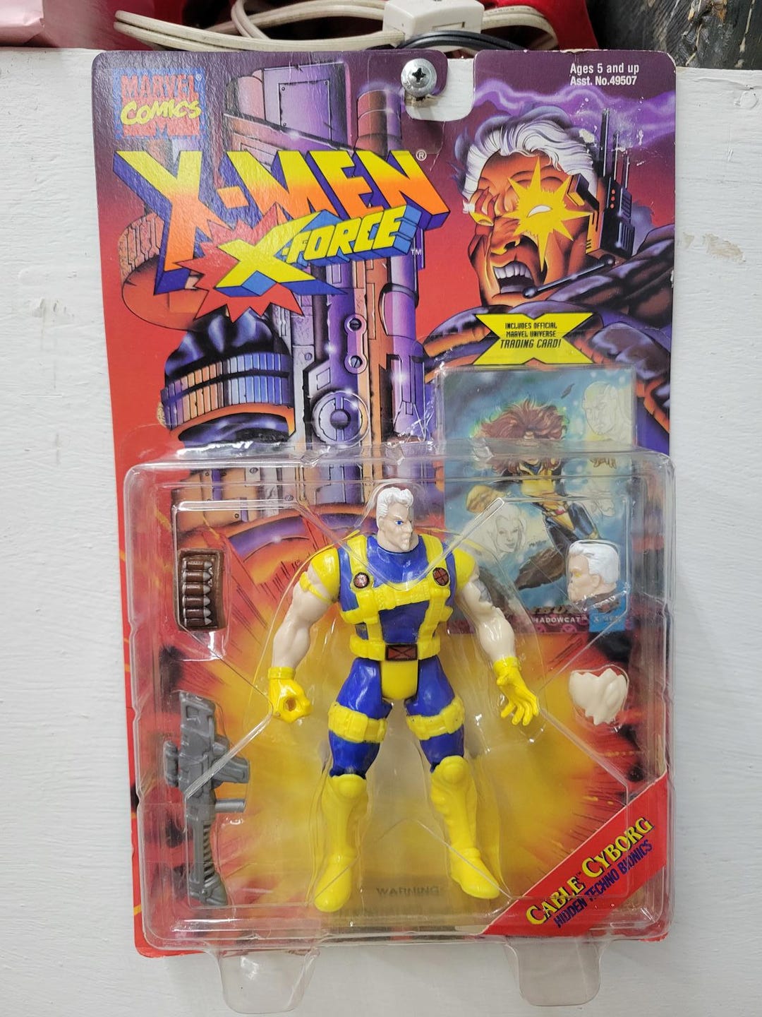 Marvel X-men X-force Cable Cyborg Action Figure - Etsy