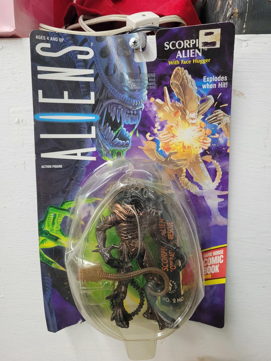 Aliens Scorpion Alien Action Figure With Face Hugger - Etsy