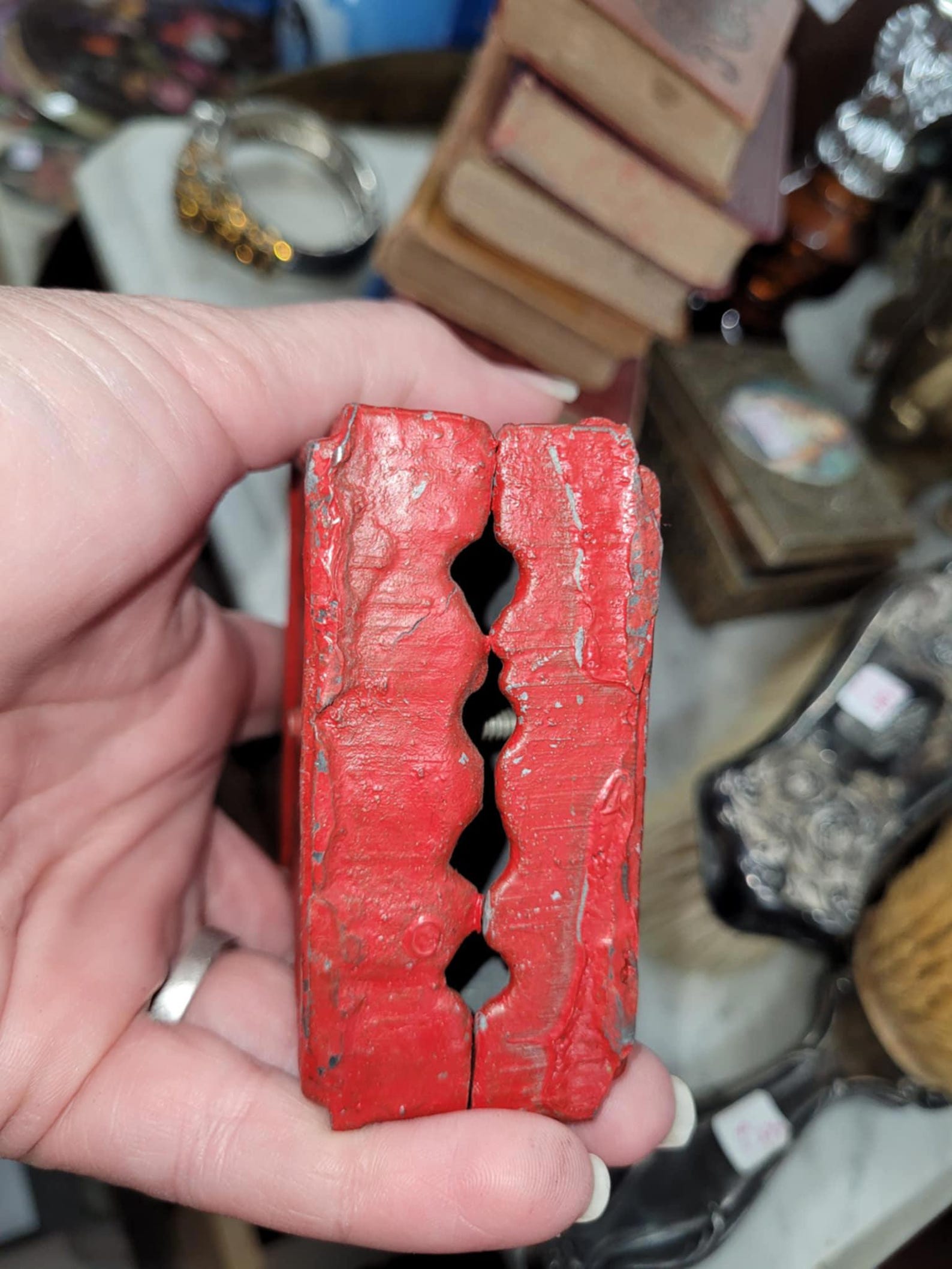 1930's Red Mailbox Bank - Pull Down Letters Design - Etsy