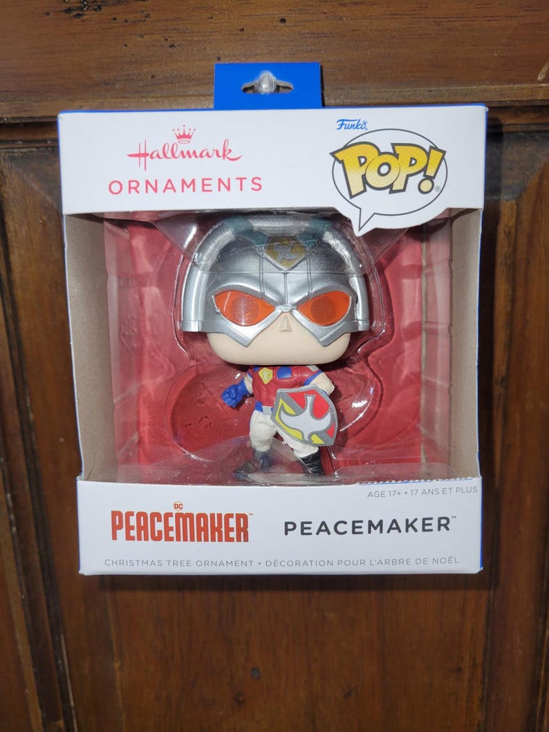 Hallmark Peacemaker Christmas Tree Ornament - Funko Pop! Edition - Etsy