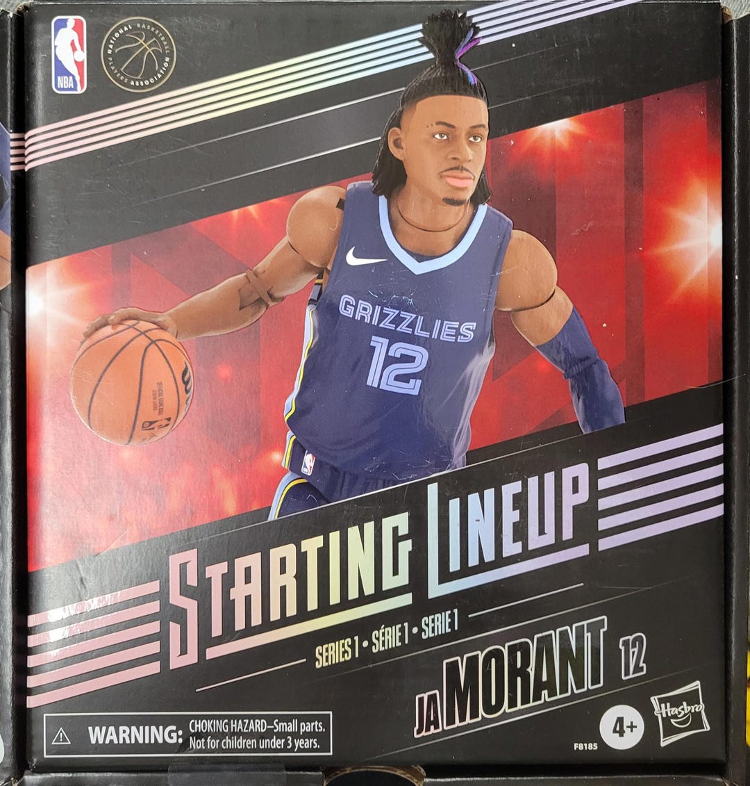 NBA Starting Lineup Ja Morant Action Figure - Series 1 - Etsy