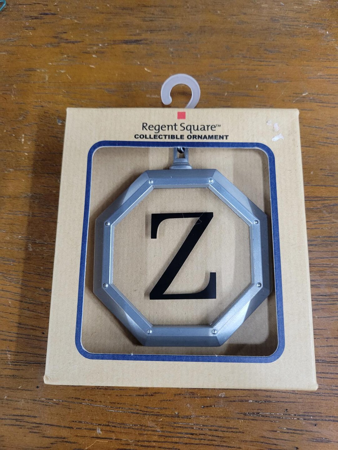 Regent Square Z Letter Collectible Ornament - Etsy