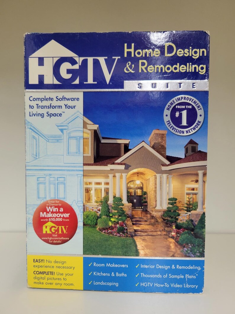 HGTV Home Design & Remodeling Suite Software - Etsy