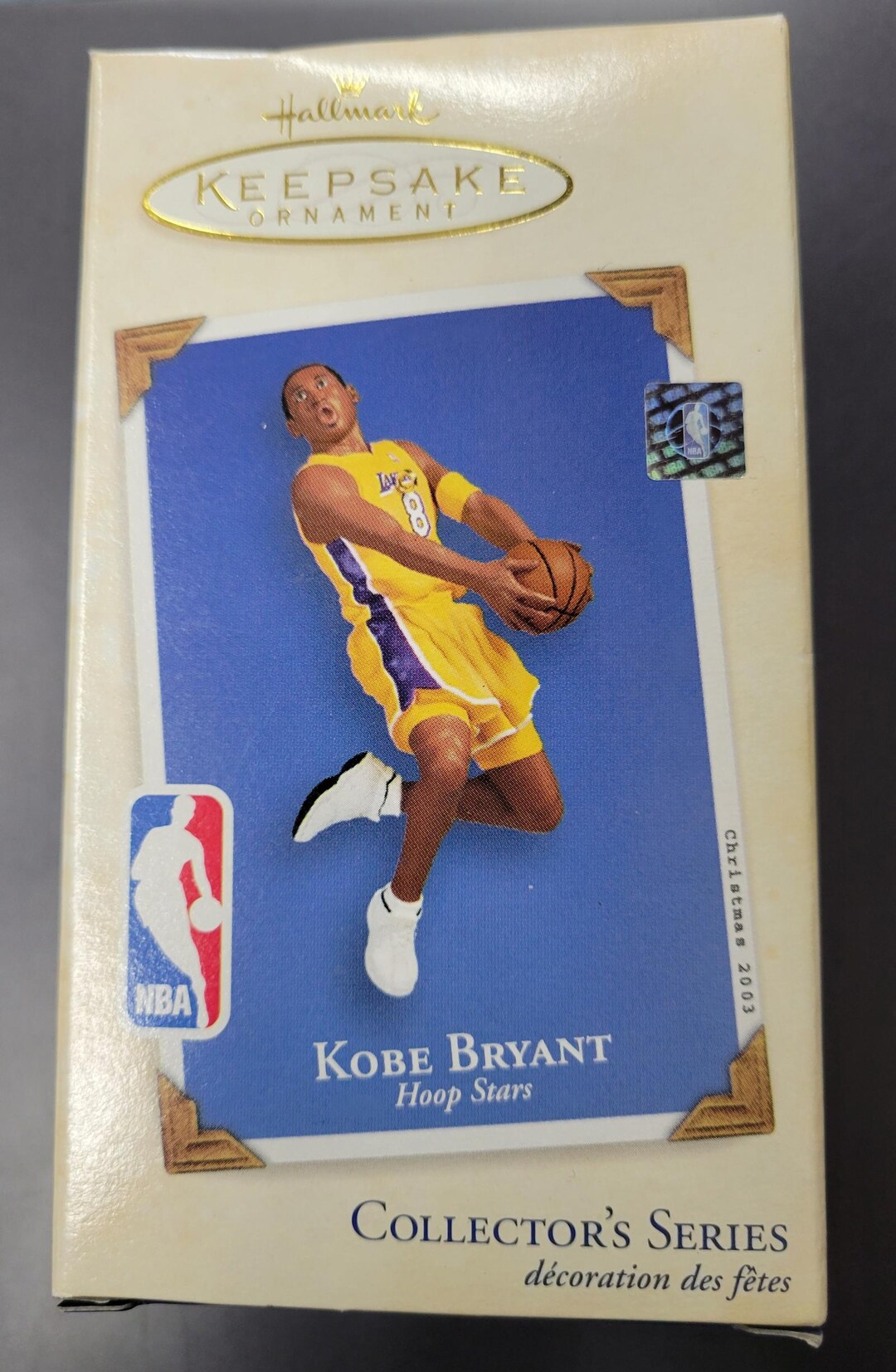 Hallmark Kobe Bryant Keepsake Ornament Hoop Stars 2003 - Etsy