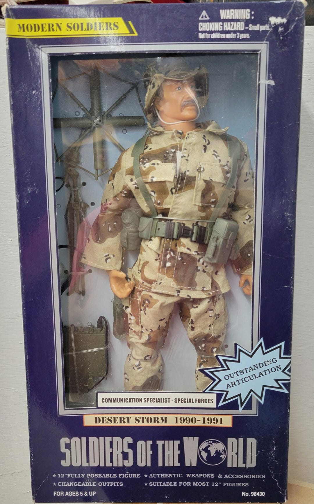 Soldiers of the World Desert Storm Action Figure - Special Forces - Etsy