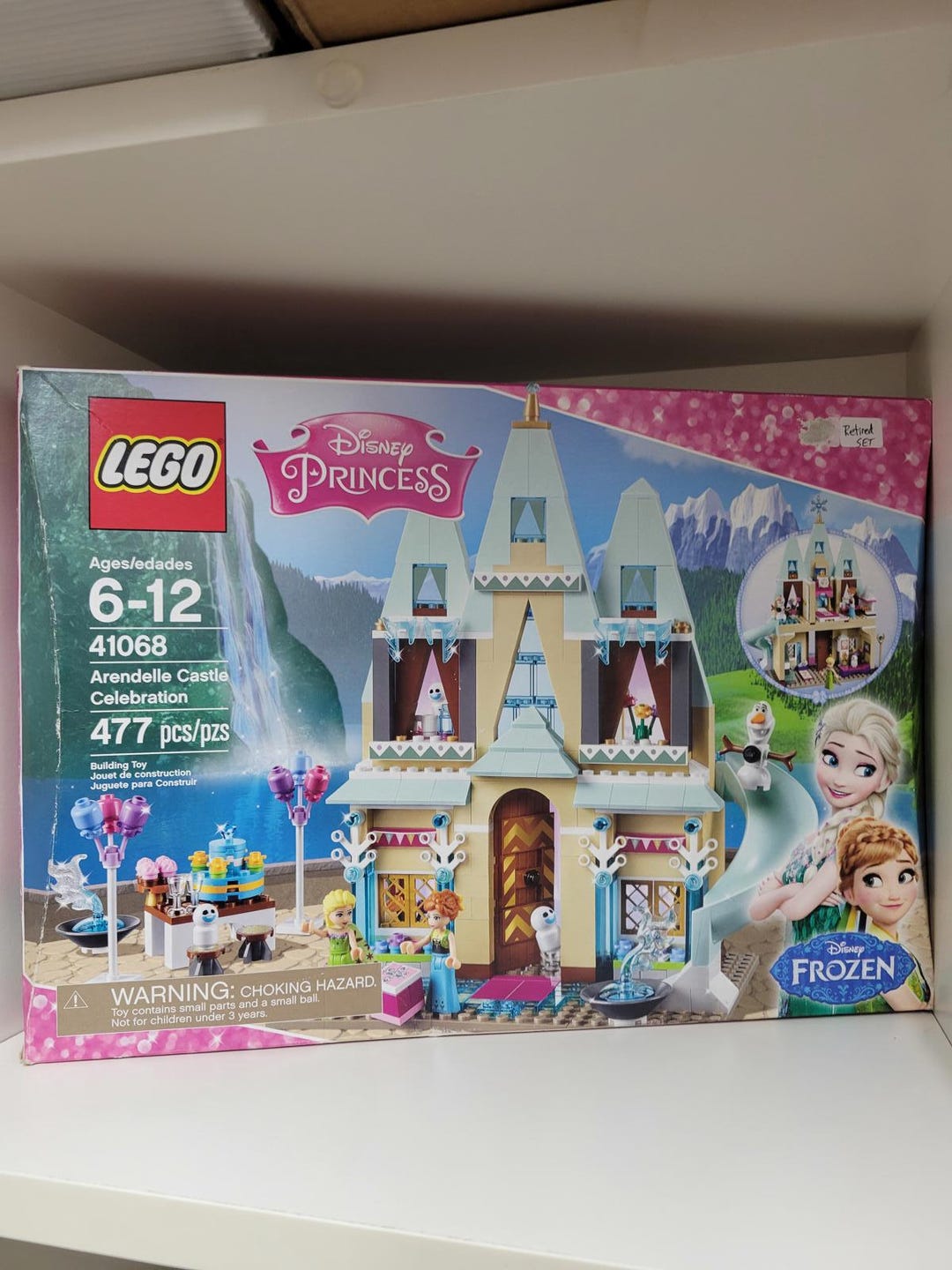 LEGO Disney Princess Frozen Castle Celebration Set - 41068 - Etsy