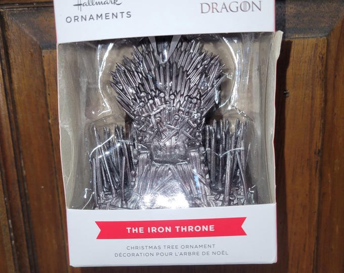 Hallmark House of the Dragon Iron Throne Christmas Tree Ornament - Etsy