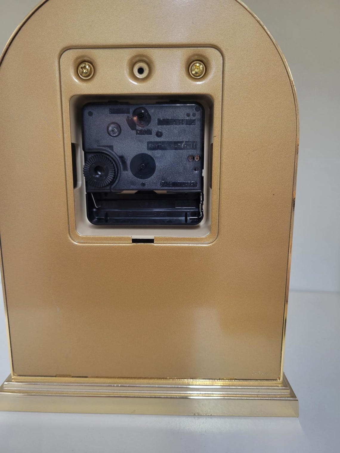 Elegant Gold Arch Desk Clock by Howard Miller - Etsy