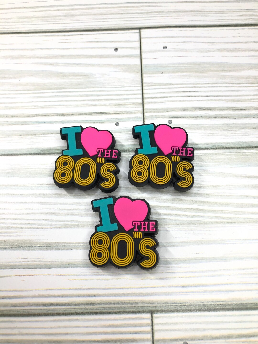 I Love 80s Croc Charms 80s Croc Charms - Etsy