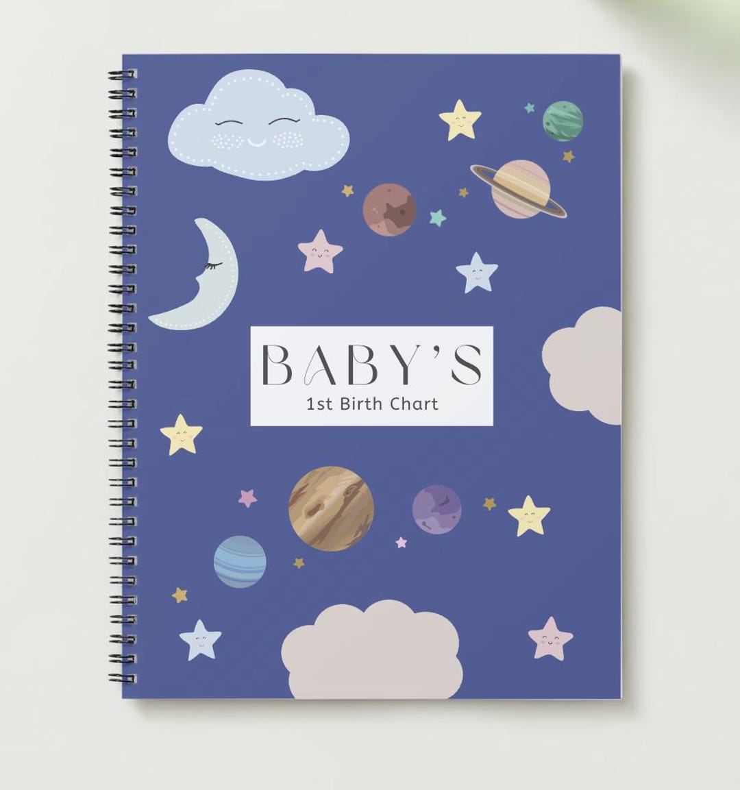 Babys First Birth Chart Book - Etsy