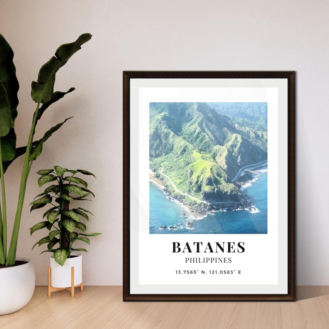 Batanes Philippines Print, Batanes Island Travel Poster, Landscape ...