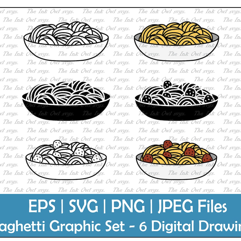 Cartoon Pasta - Etsy