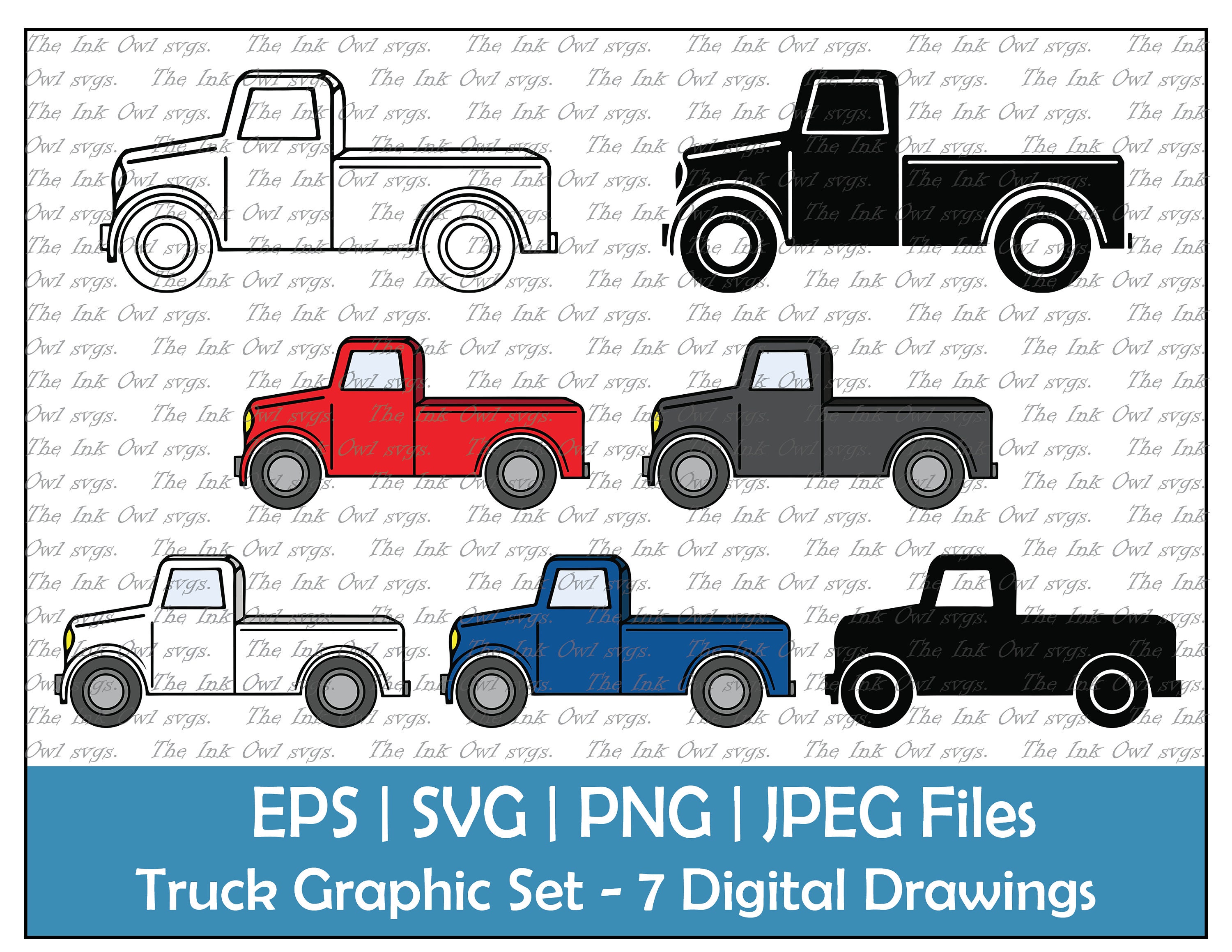 Pick Up Truck Vector