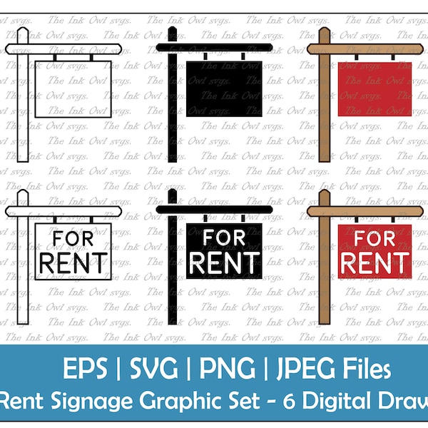 Outline Graphic Sign - Etsy