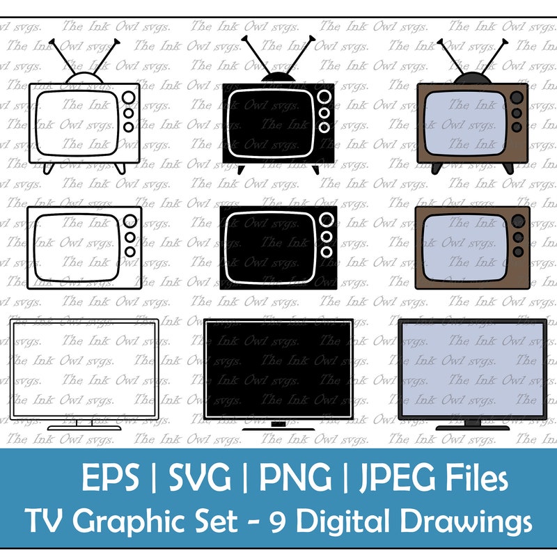 Svg Tv - Etsy
