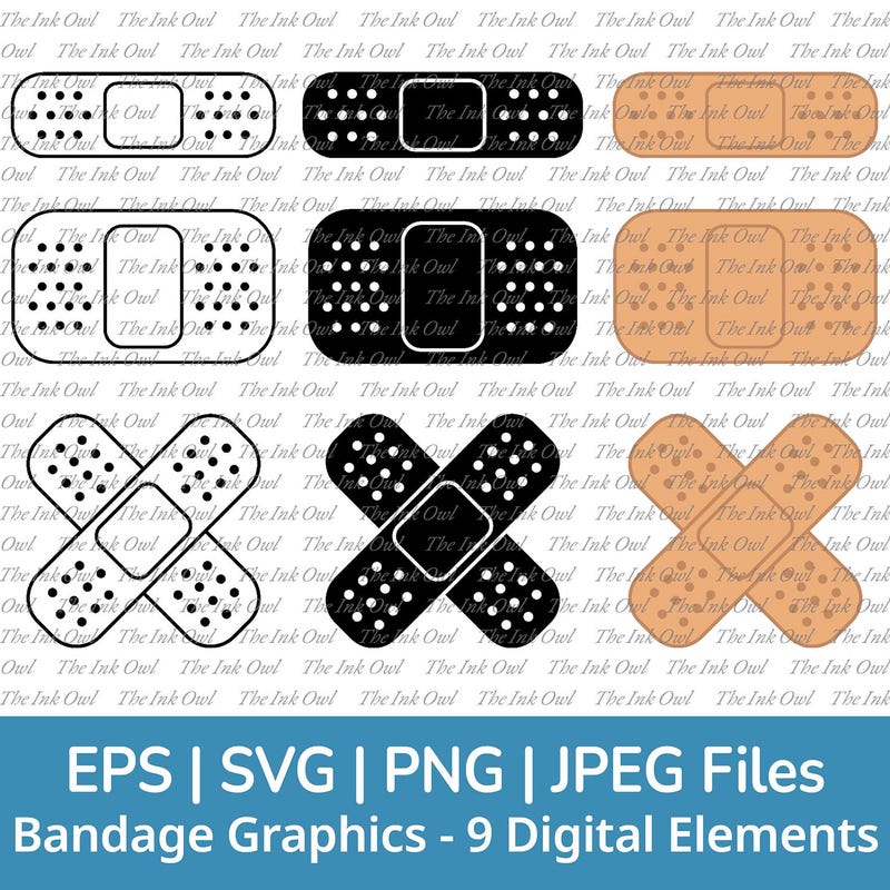 Cartoon Bandage - Etsy