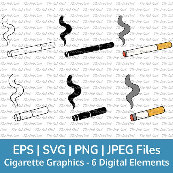 Cigarette Drawing - Etsy UK
