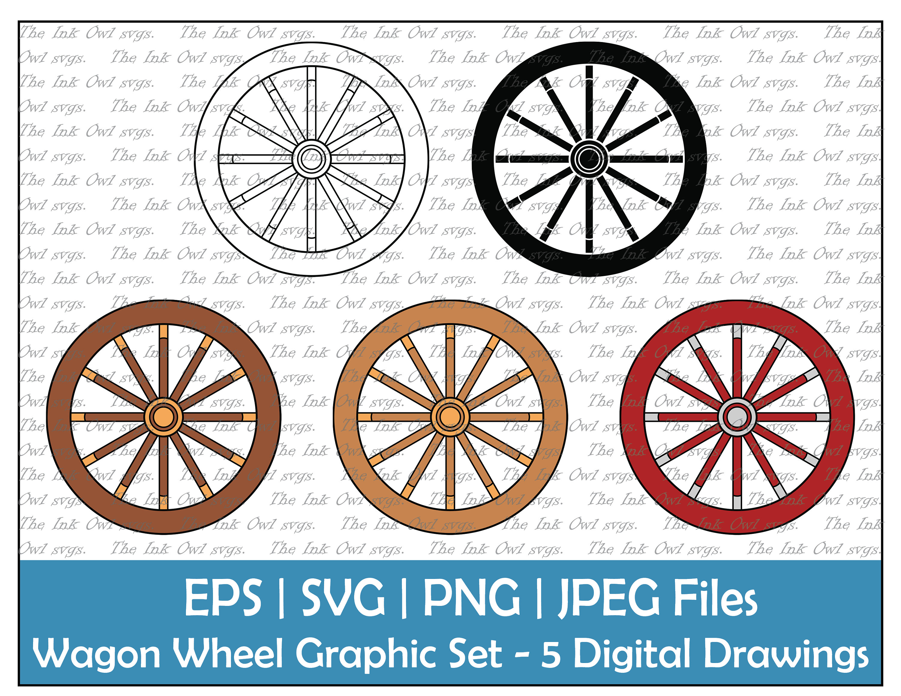 Carriage Wheel Clip Art