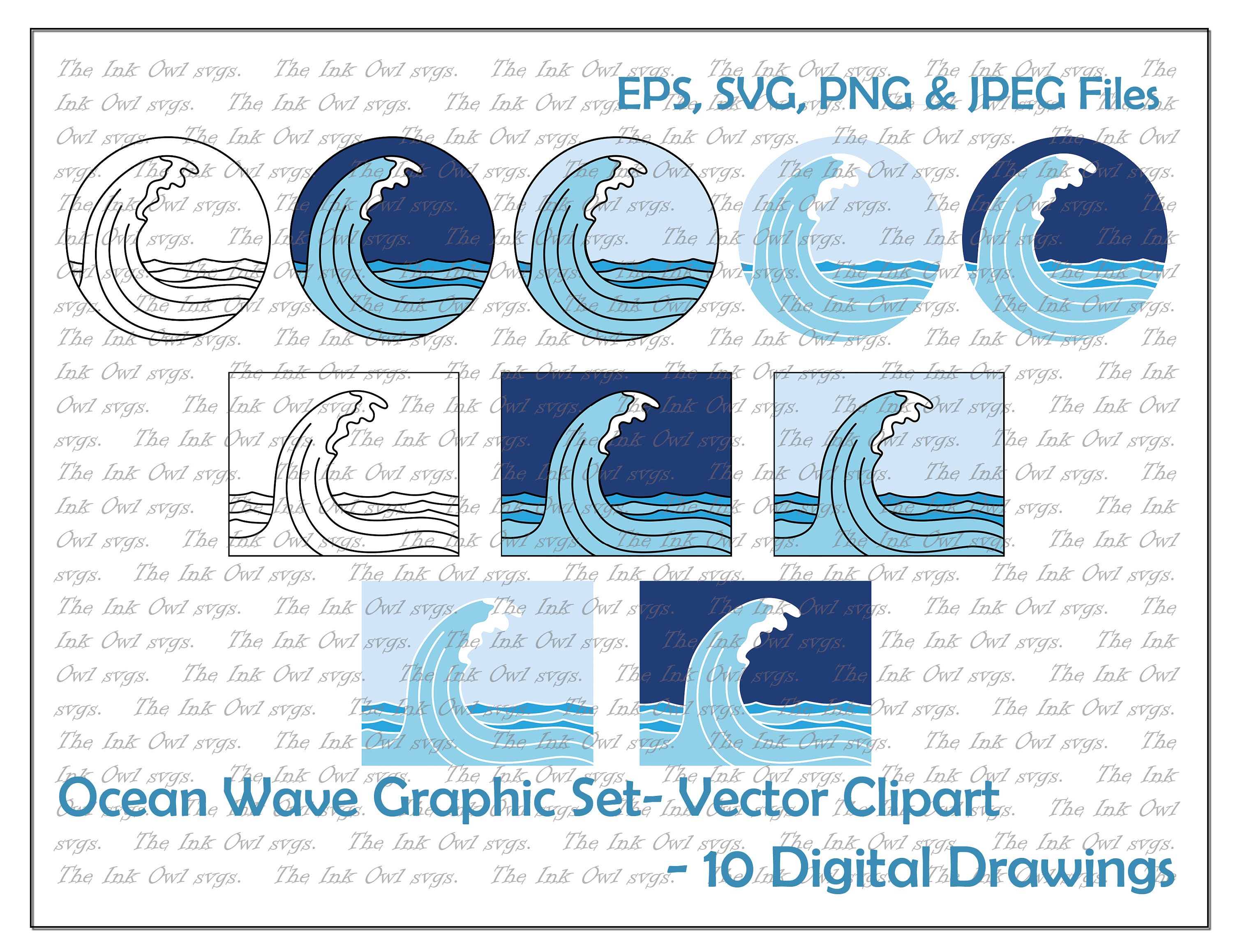 Wave Clipart Drawing