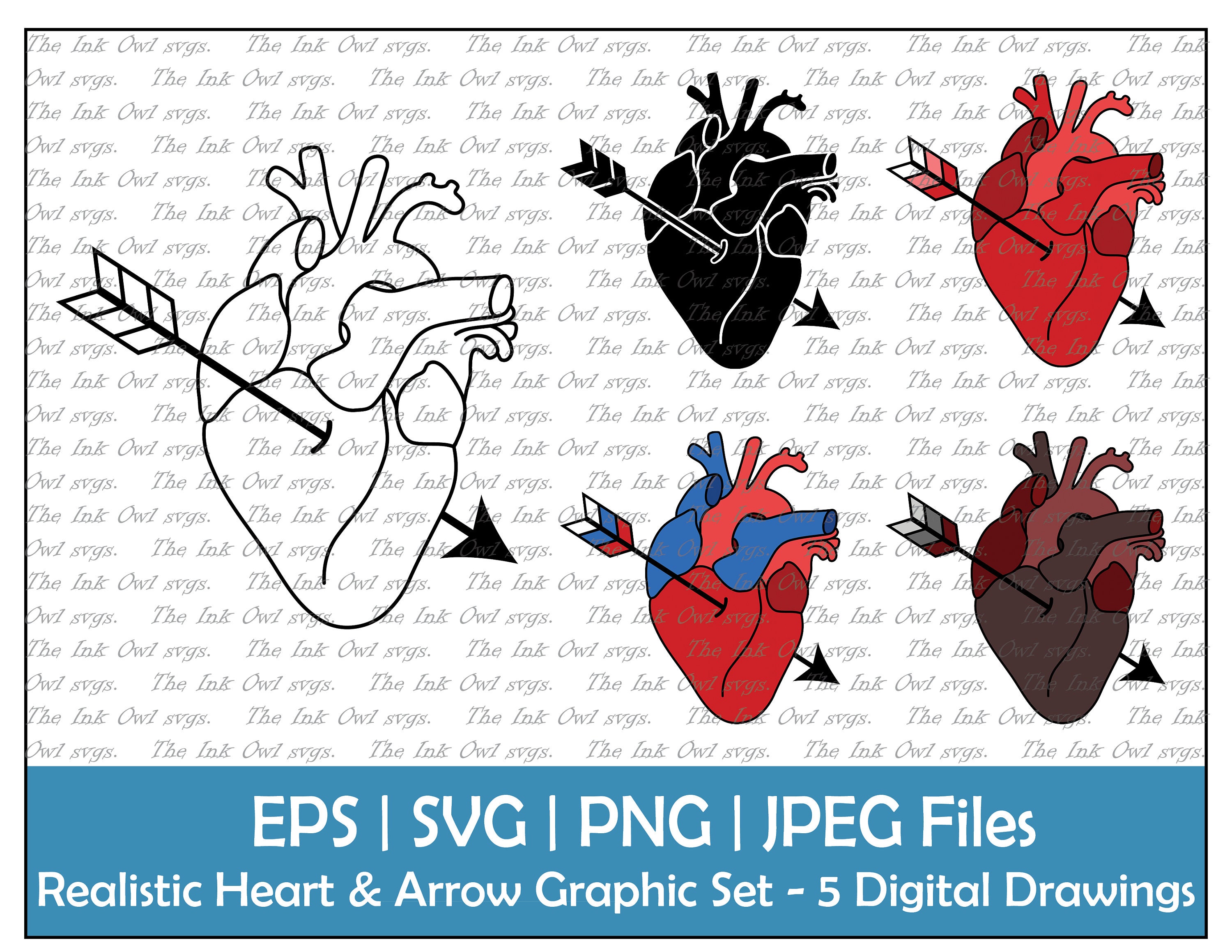 Real Heart Outline Png