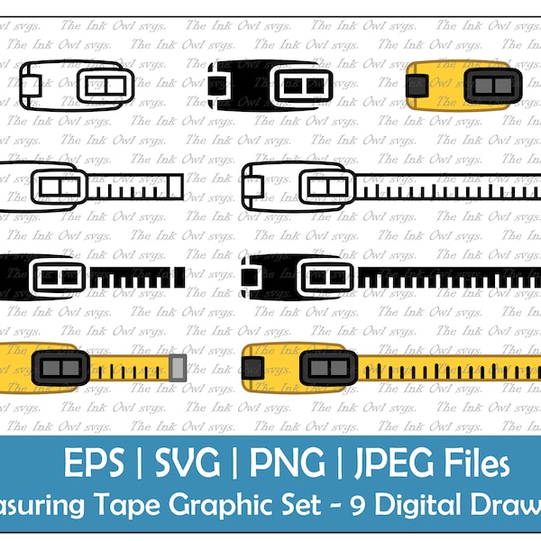 Tape Measure Svg - Etsy