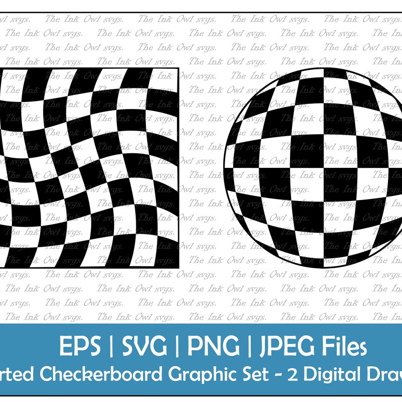 Checkerboard Svg - Etsy