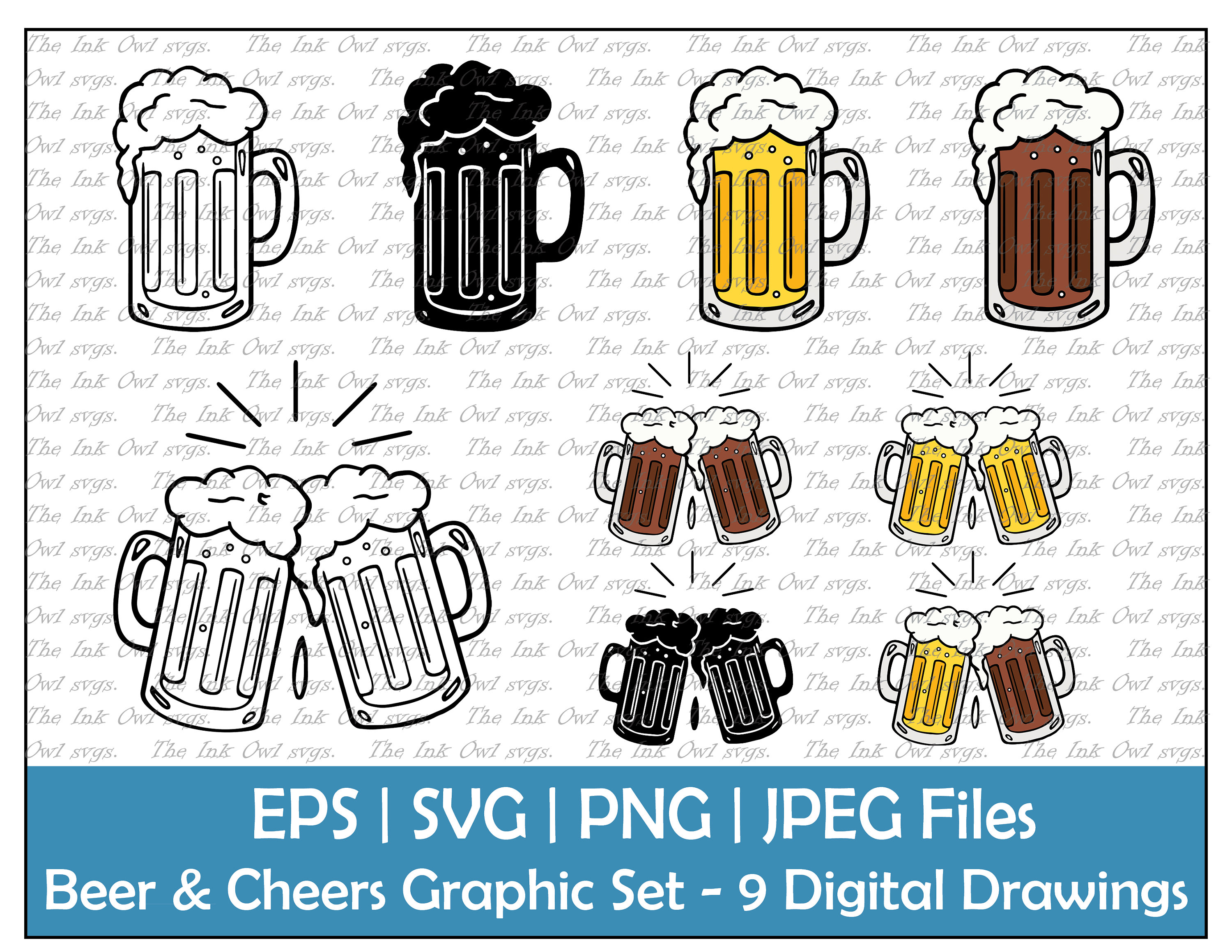 Cheers Drinks Clipart