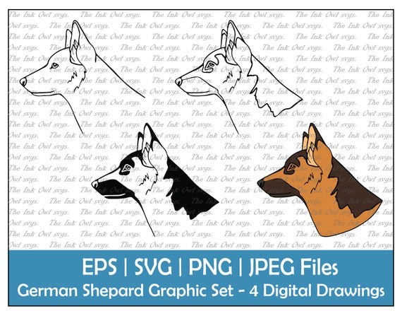 Dog Face Profile Drawing