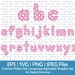 Lowercase Polka Dot Alphabet Letters Vector Clipart / Text Graphics ...