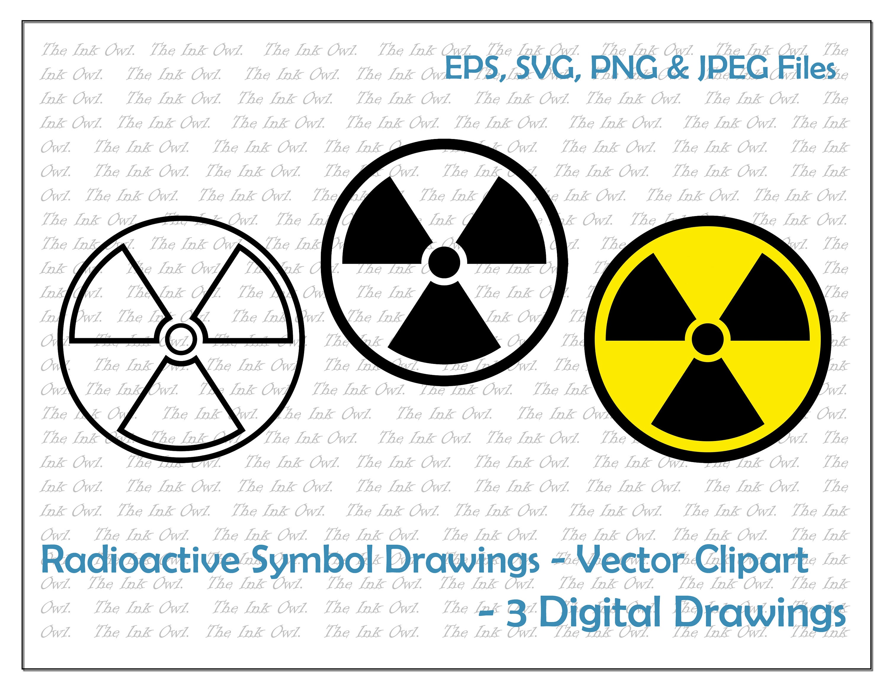 Radioactive Logo Vector
