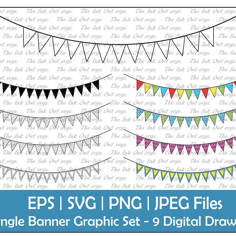 Triangle Banner - Etsy
