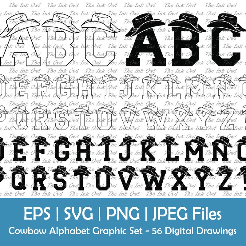 Cursive Alphabet Stamps - Etsy
