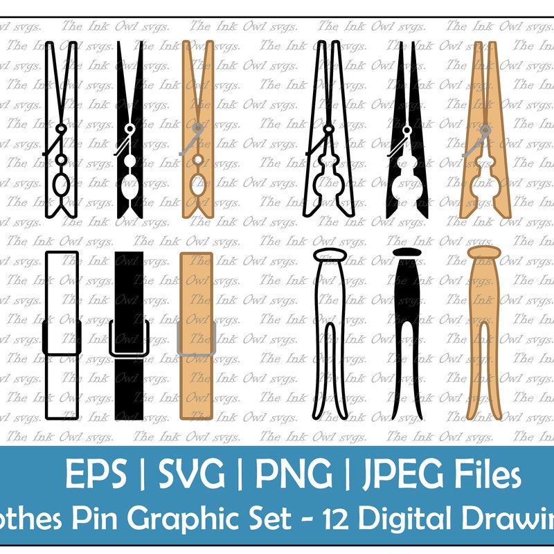 Clothes Pins - Etsy