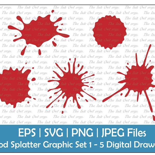 Blood Splatter - Etsy