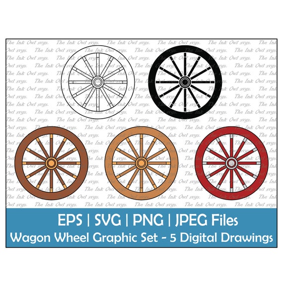 Wooden Wheel Clip Art