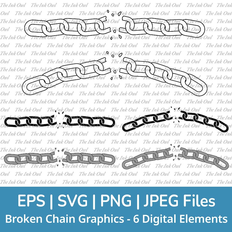 Chain With Cross Clip Art - Etsy