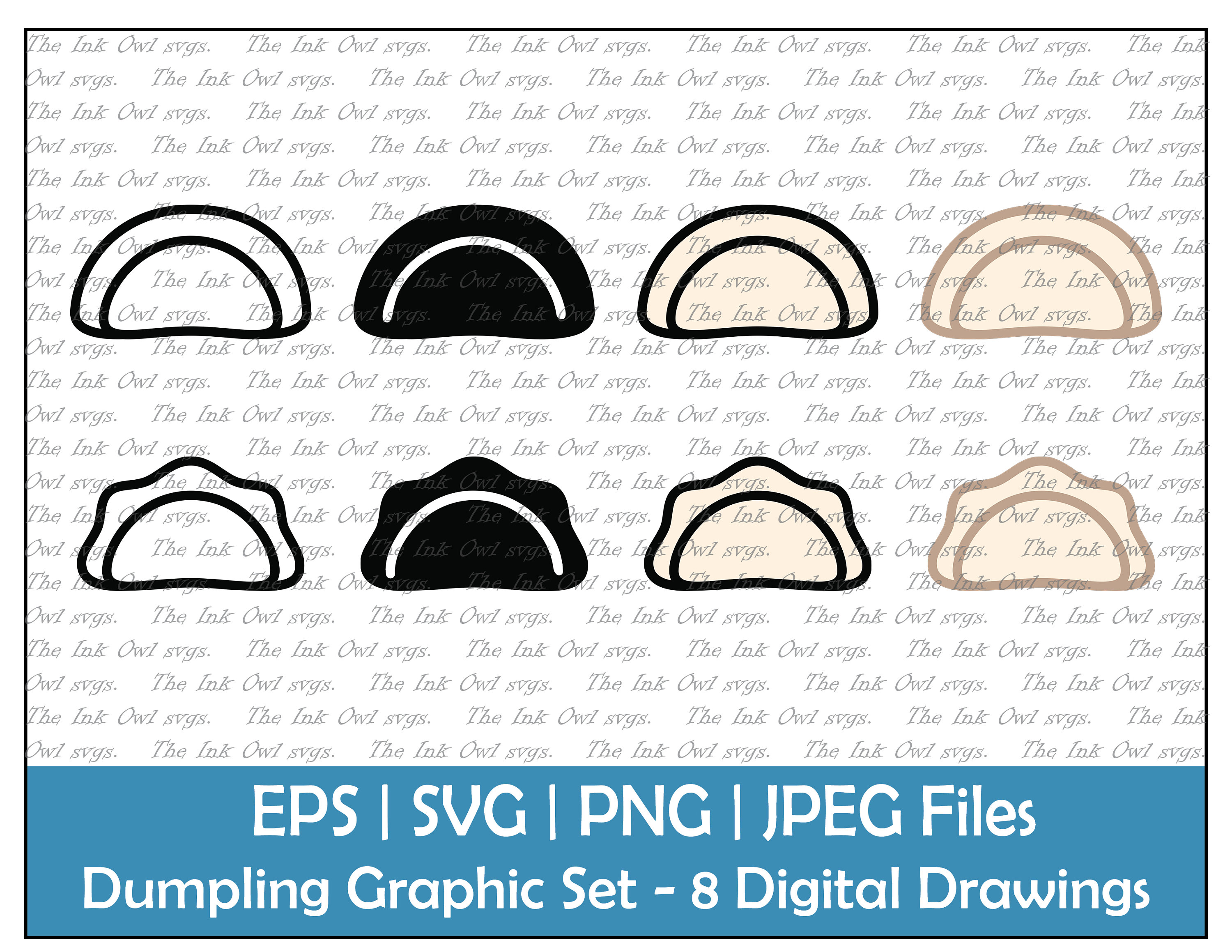 Perogies Clipart Free