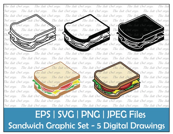 How To Draw A Sandwich