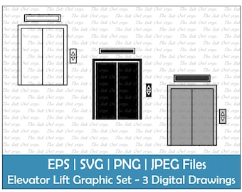 Craft Supplies & Tools Elevator Files for Cricut Elevator Clipart ...