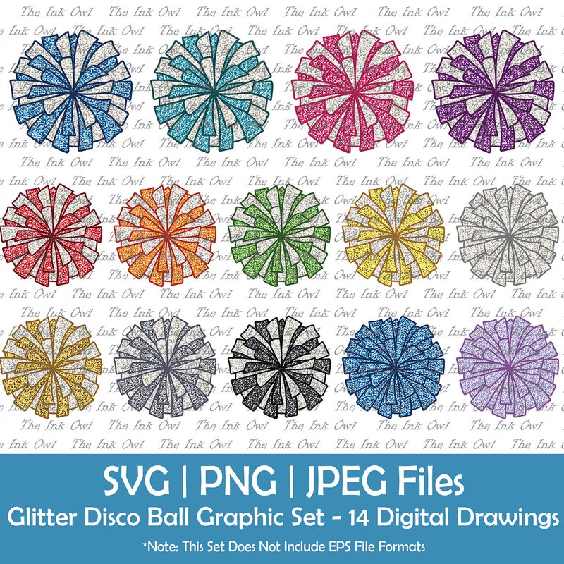 Pom Poms Svg - Etsy