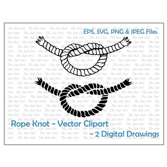 Rope Knot Vector