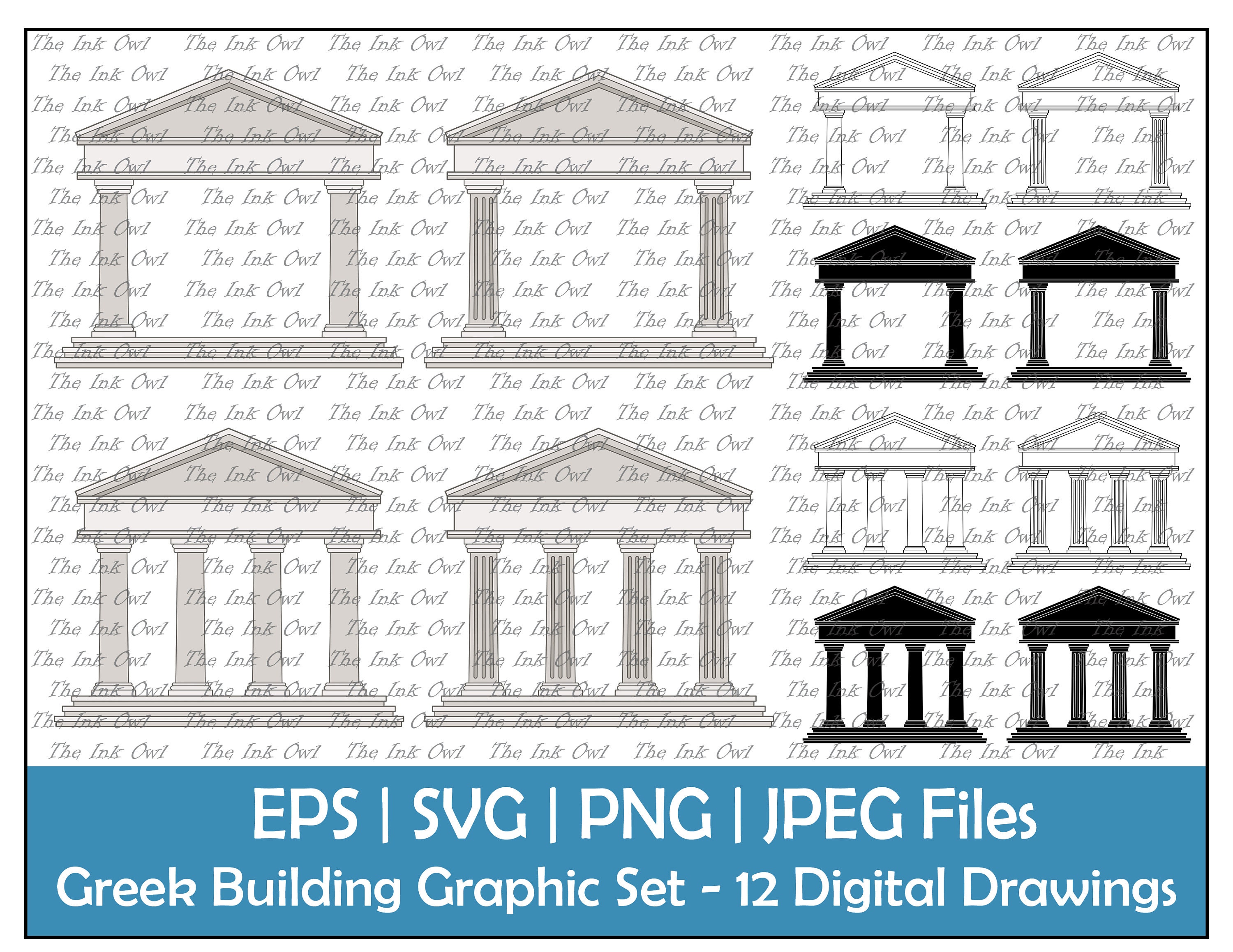 Blank Building Clipart