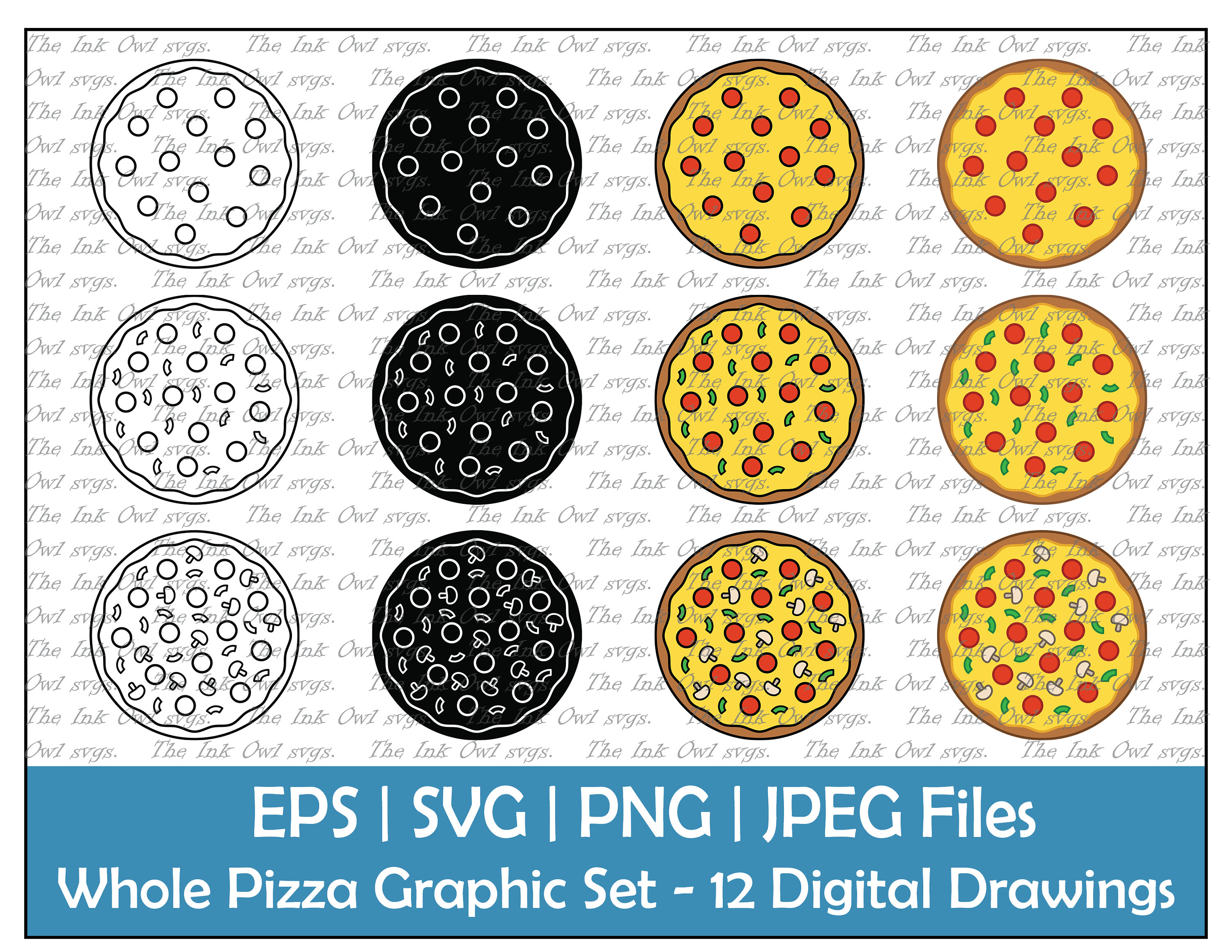 Whole Pizza Fractions