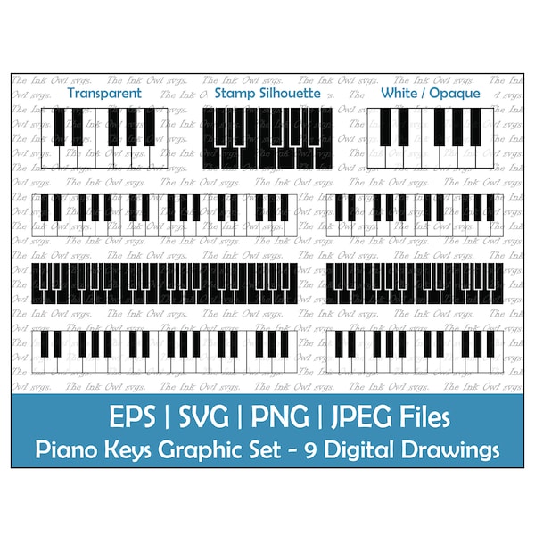 Piano Svg - Etsy