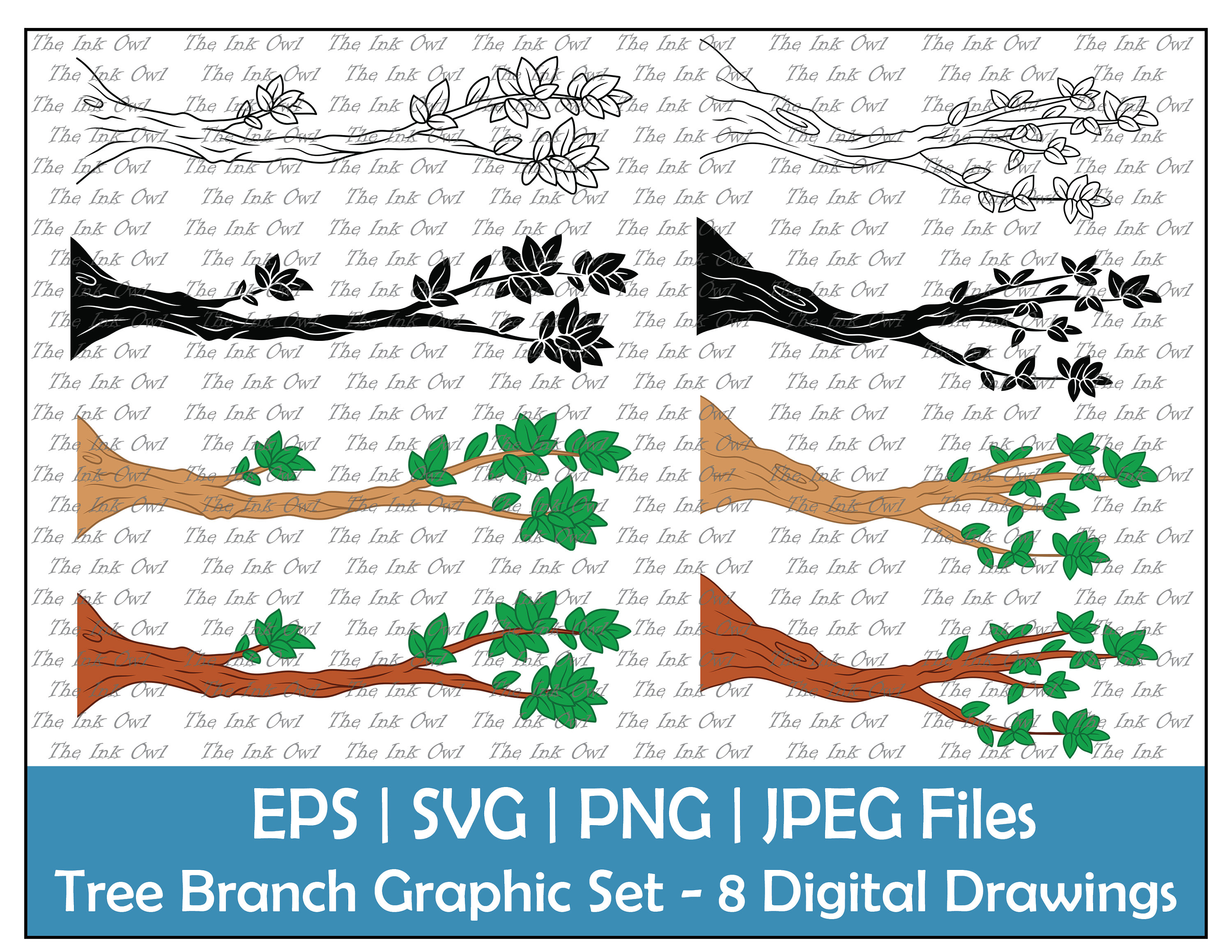 Tree Branch Outline Image