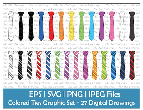 Tie Outline Clip Art
