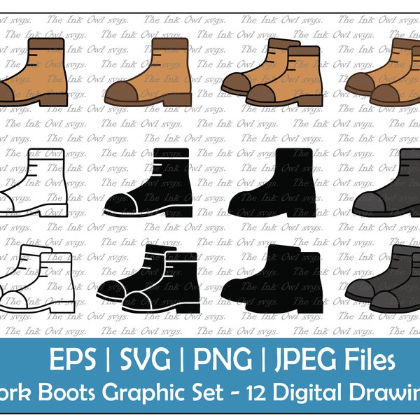 Steel Toe Boots - Etsy