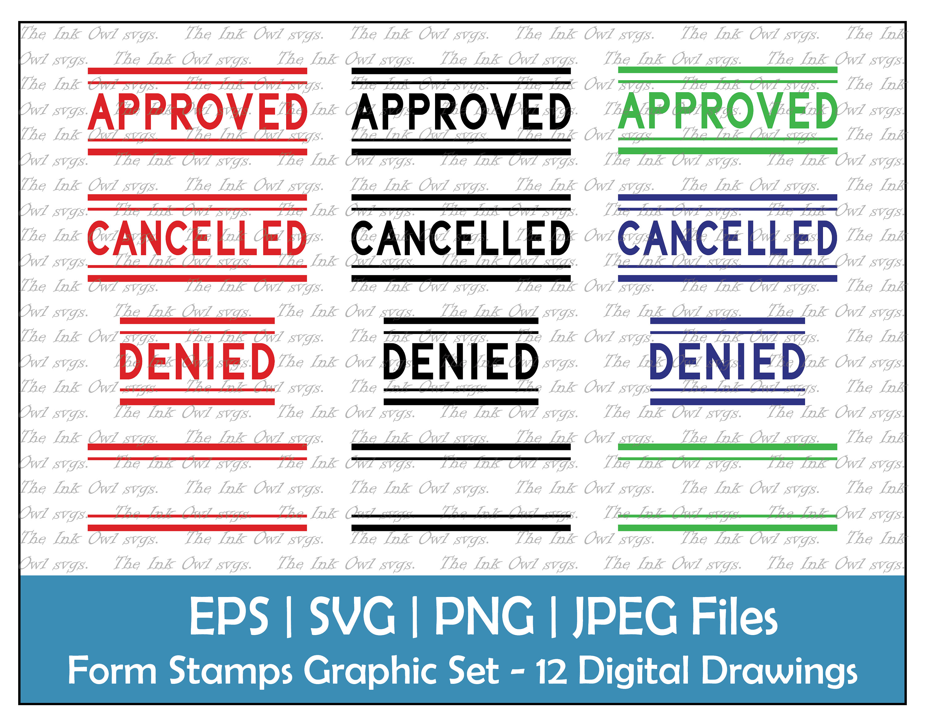 Pending Approval Stamp